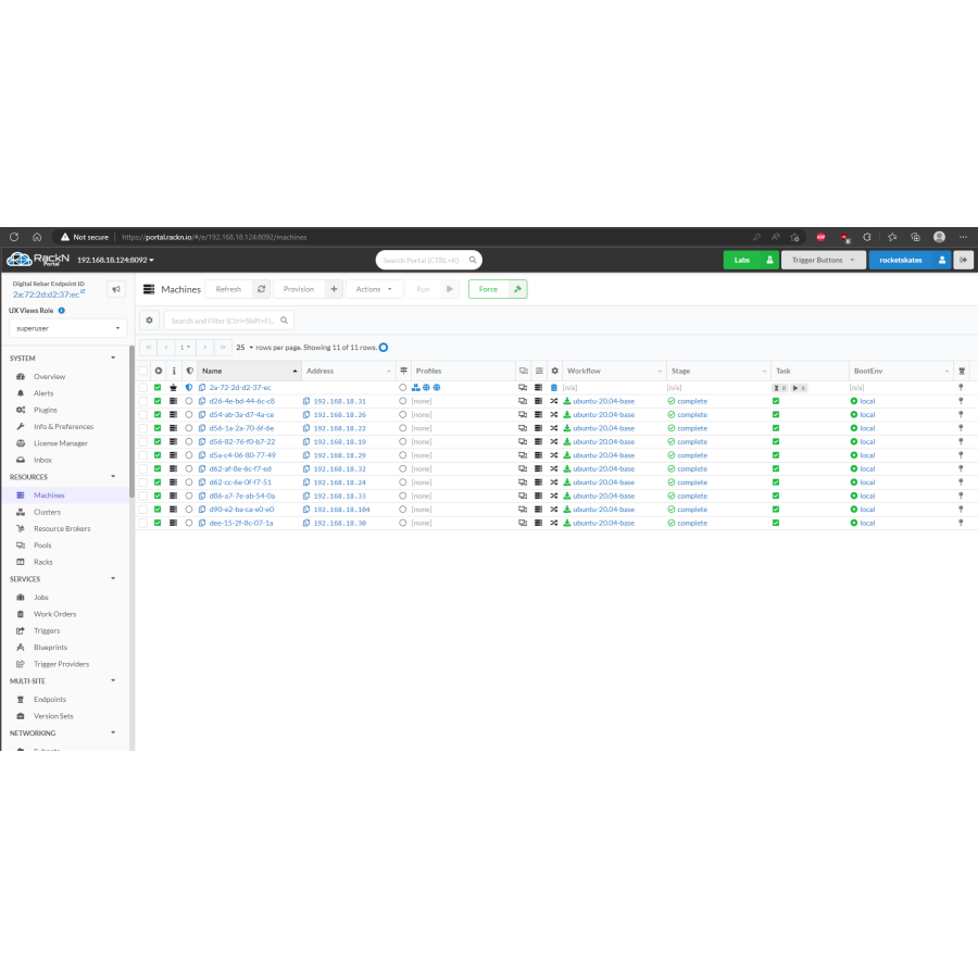 Hyperscalers RackN Appliance