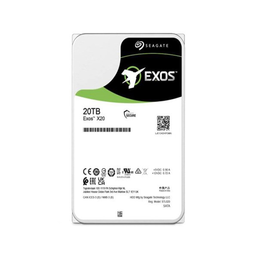 HDD - SEAGATE EXOS SAS ST20000NM002D 20TB