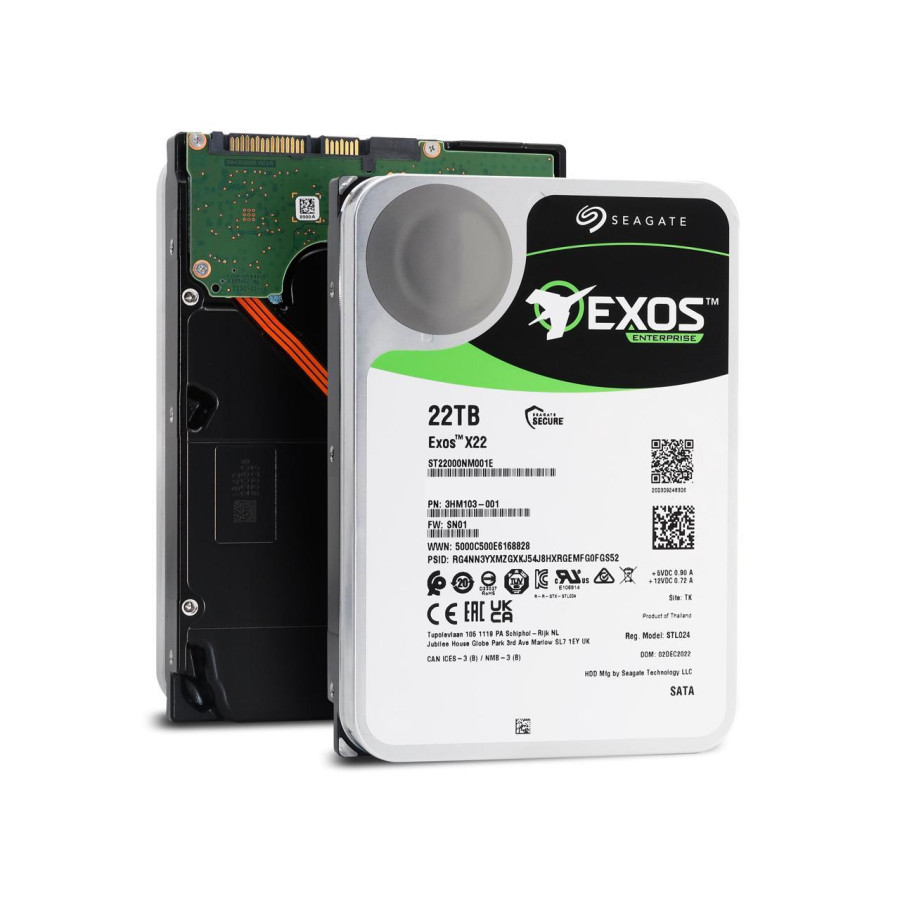 HDD - SEAGATE EXOS X22 SATAIII 22TB ST22000NM001E